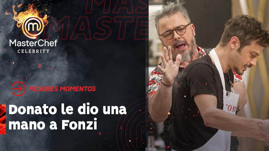 Donato salió al rescate de las pastas (y de Fonzi) - Masterchef ... Donato salió al rescate de las pastas (y de Fonzi) - Masterchef ...