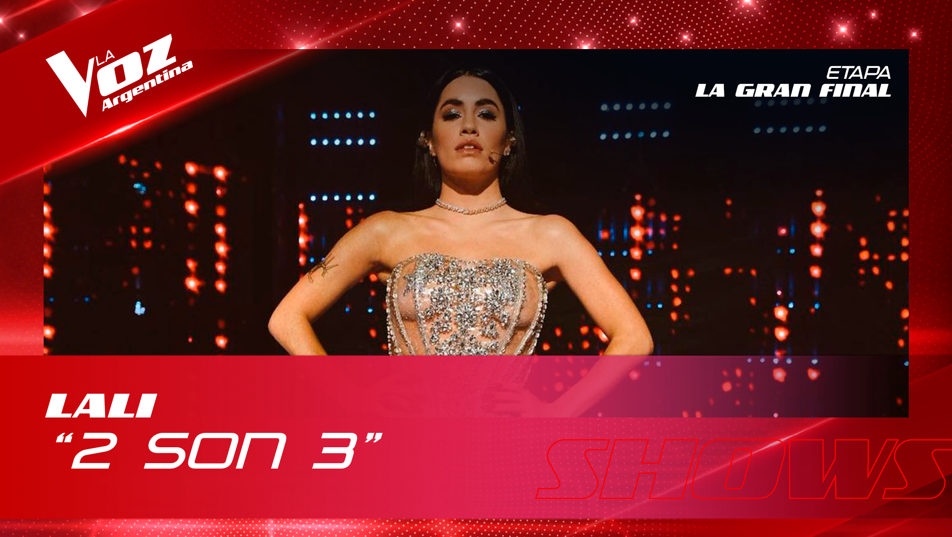 Lali calentó la final de La Voz Argentina con "2 son 3" - La Voz Argentina - mitelefe.com