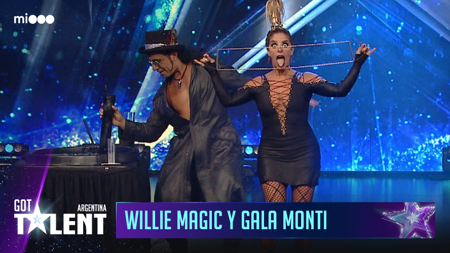 Willie Magic y Gala Monti - Show de burbujas | Audiciones | Got Talent Argentina 2023 - Got ...