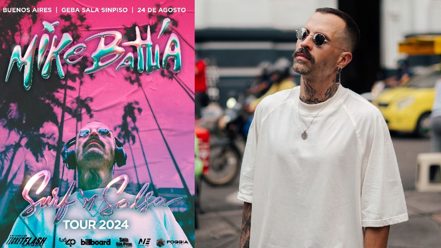 Mike Bahía llega a la Argentina con su tour "Surf 'N Salsa" - Entretenimientos - mitelefe.com