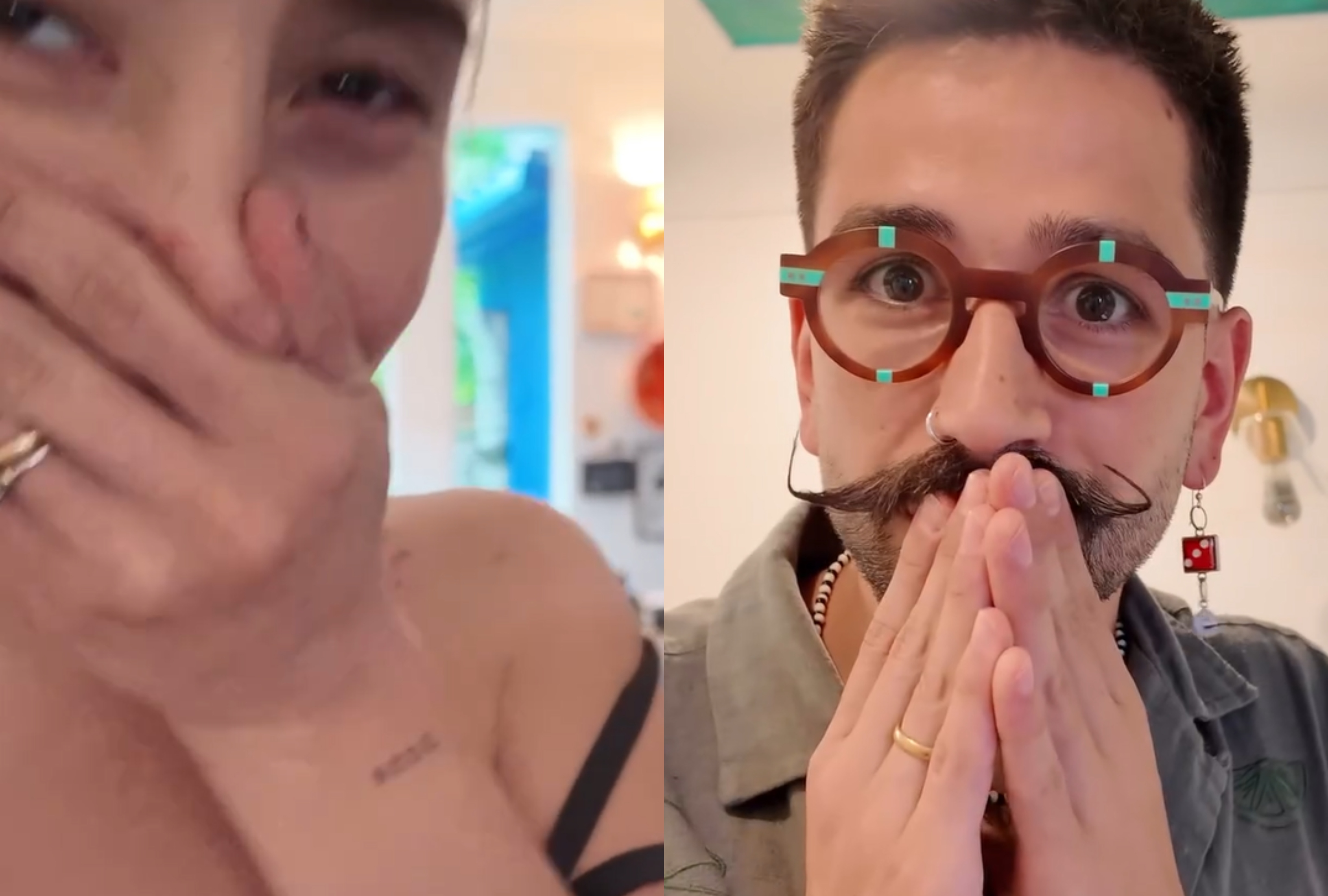 La reacción de Camilo al ver el tatuaje que Evaluna se hizo en su honor - Entretenimientos ...