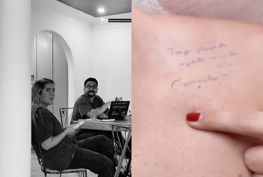 La reacción de Camilo al ver el tatuaje que Evaluna se hizo en su honor - Entretenimientos ...