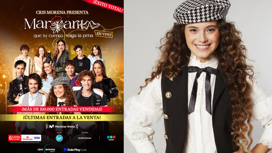 Margarita a 15 días de la vuelta de Cris Morena a los escenarios ...